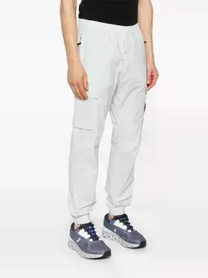 Stone Island Tapered-leg Cargo Trousers - Blue
