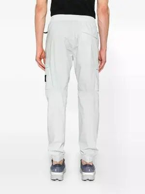Stone Island Tapered-leg Cargo Trousers - Blue