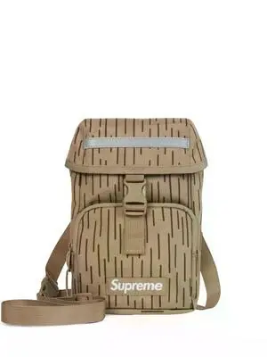 Supreme Logo-patch Camera Bag - Neutrals
