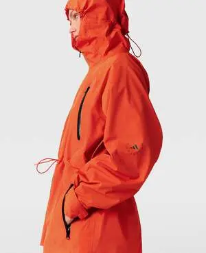 Stella McCartney Hooded Rain Jacket Active Red