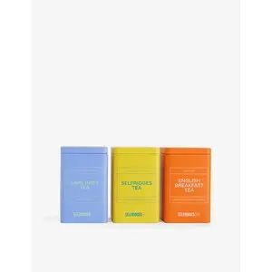 SELFRIDGES SELECTION Trio Tea Tins 2024