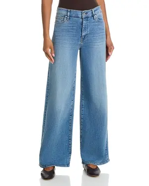 FRAME Le Slim Palazzo Jeans - Gossamer