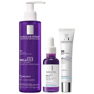 LA ROCHE-POSAY Mela-b3 Dark Spot Regimen: Cleanse, Treat, Protect - One-color