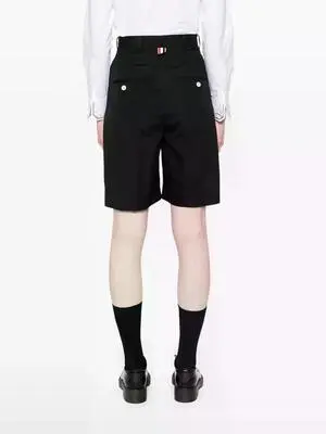 Thom Browne High-waisted Double-pleat Shorts
