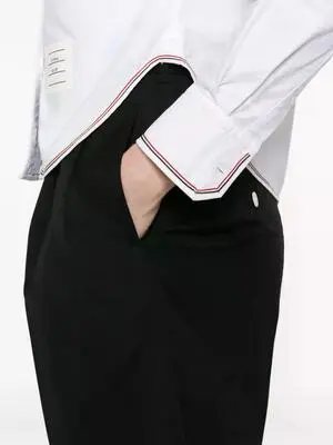 Thom Browne High-waisted Double-pleat Shorts
