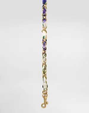 Dolce & Gabbana Bejeweled Chain Strap - Print