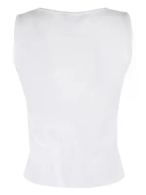 ROBERTO COLLINA Fine-knit Tank Top