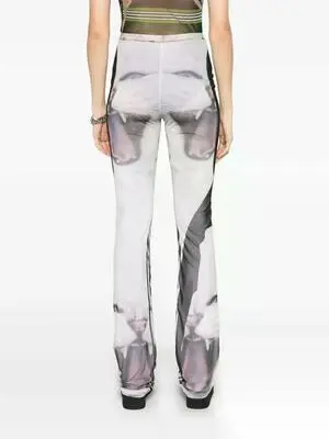 Ottolinger Cat-print Mesh Trousers