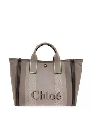 Chloé Carry Tote Bag - Brown