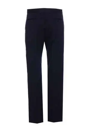 Gucci Straight Leg Gabardine Pants - Blue