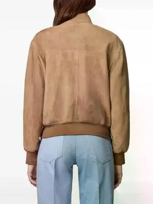 TOD'S Leather Bomber Jacket