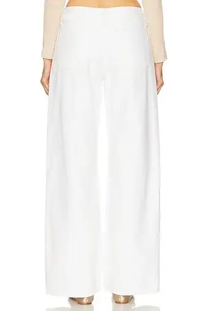 AGOLDE Lex Low Slung Baggy Jeans - Milkshake