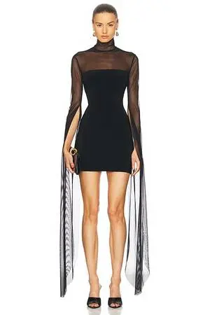 Norma Kamali Turtleneck Cocktail Dresses