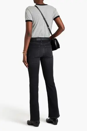 FRAME Le Mini High-rise Bootcut Jeans