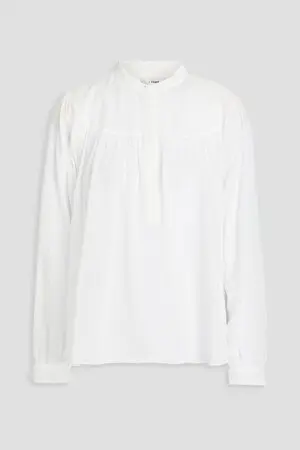 FRAME Cotton Mousseline Blouse