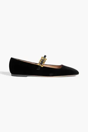 Women's Velvet Flats