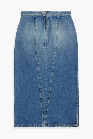 IRO PARIS Lamy Faded Denim Skirt