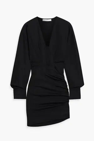 IRO PARIS Lahela Draped Mini Dress