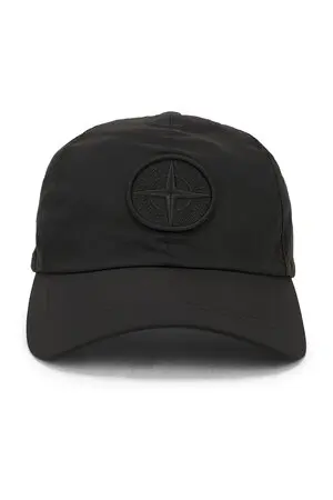 Stone Island Nylon Metal Cap - Black