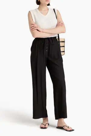 A.emery Macie Belted Wide-leg Pants