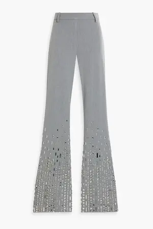 Retrofete Crystal-embellished Flared Pants