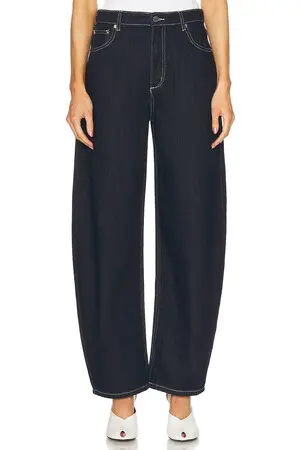 SEROYA Marbel Barrel Jeans - Rinse