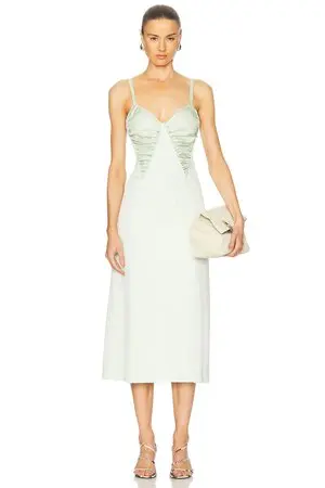 JIL SANDER Sleeveless Midi Dress - Lychee