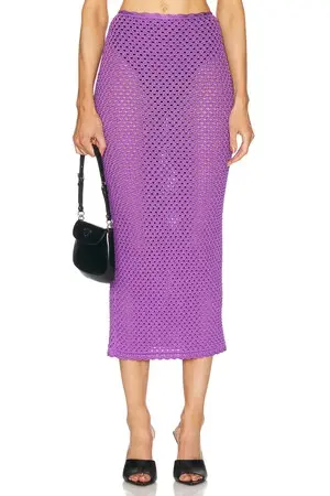 Crochet Midi Skirts