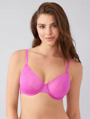 Wacoal Confidence Boost Underwire Bra - Wild Azalea