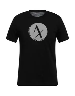 Armani Exchange T-shirt Size Pima Cotton - Black