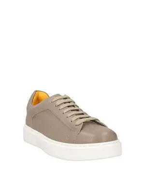 DOUCAL'S Leather Low-top Sneakers - Beige