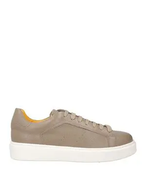 DOUCAL'S Leather Low-Top Sneakers Light Brown