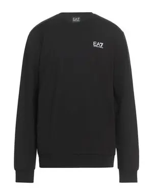 EA7 Cotton Sweatshirt - Black