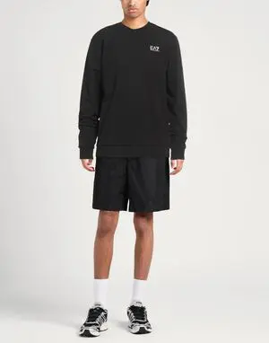EA7 Cotton Sweatshirt - Black