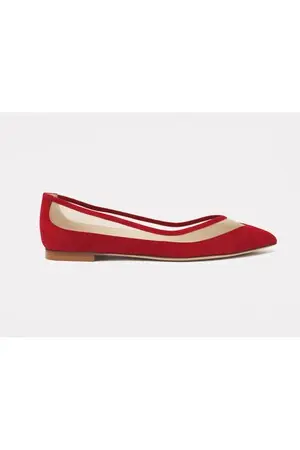 Santm Heeled Flats For Women