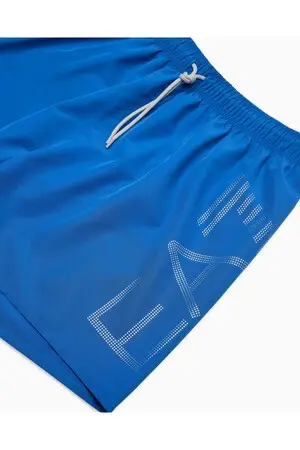 EA7 EA7 Swim Trunks With Logo Silver