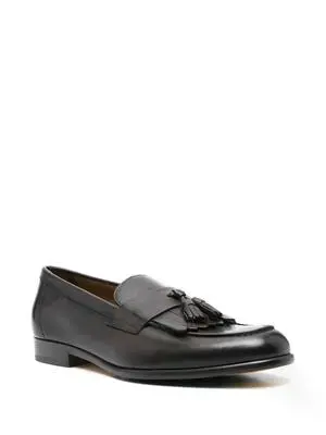 DOUCAL'S Tassel Loafers - Black