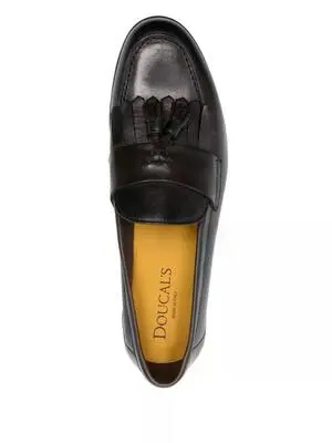 DOUCAL'S Tassel Loafers - Brown