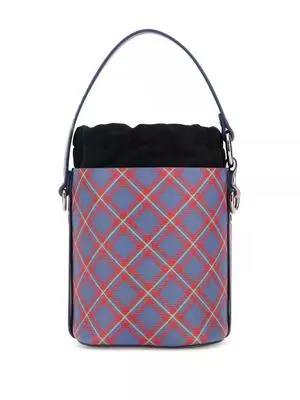 VIVIENNE WESTWOOD Small Daisy Bucket Bag - Blue