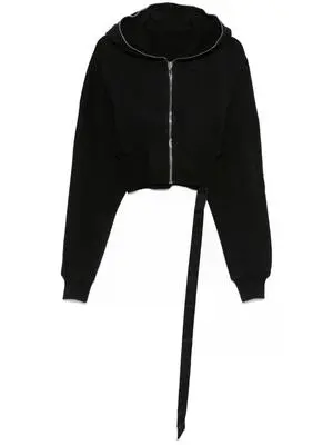 Rick Owens Cropped Sweatshirts Hoodies For Women