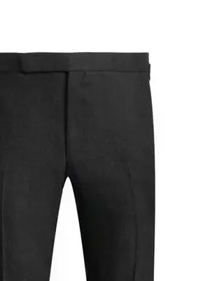 Ralph Lauren Purple Label Linen Trousers - Black