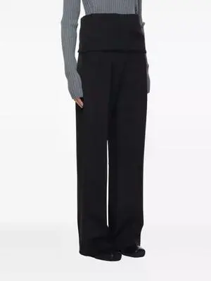ALAINPAUL Stacked Trousers