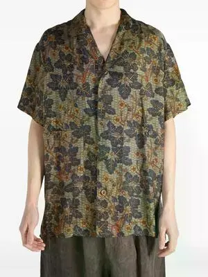 UMA WANG Floral-print Shirt