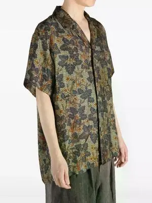 UMA WANG Floral-print Shirt