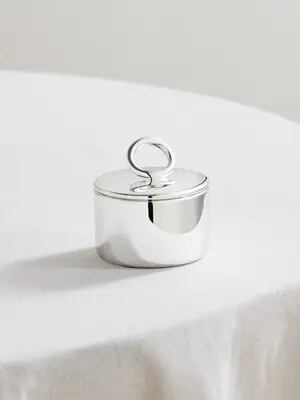 Christofle Vertigo -plated Sugar Bowl - Silver