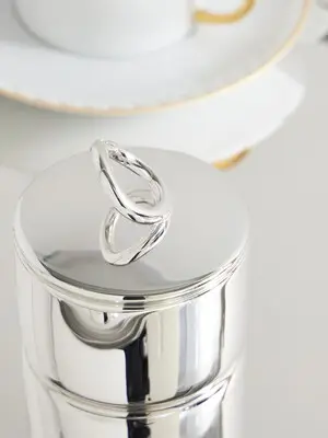 Christofle Vertigo -plated Sugar Bowl