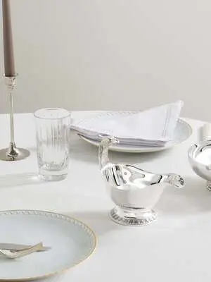 Christofle Malmaison Large -plated Gravy Boat