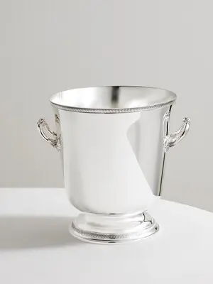 Christofle Malmaison -plated Champagne Bucket - Silver