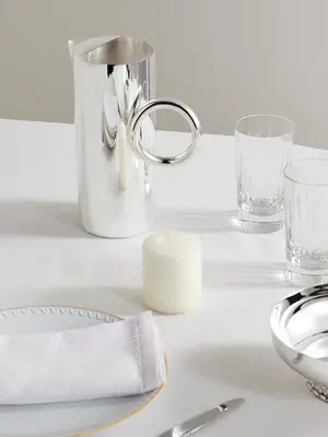 Christofle Vertigo -plated Water Pitcher