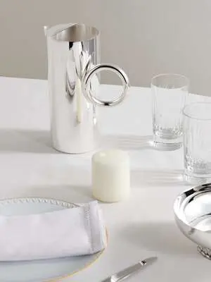 Christofle Vertigo -plated Water Pitcher
